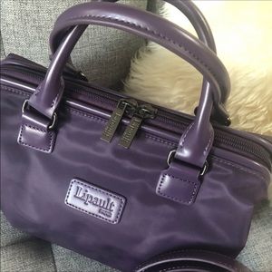 Lipault Paris | Bags | Lipault Paris Purple Lady Plume Bowling Bag S ...